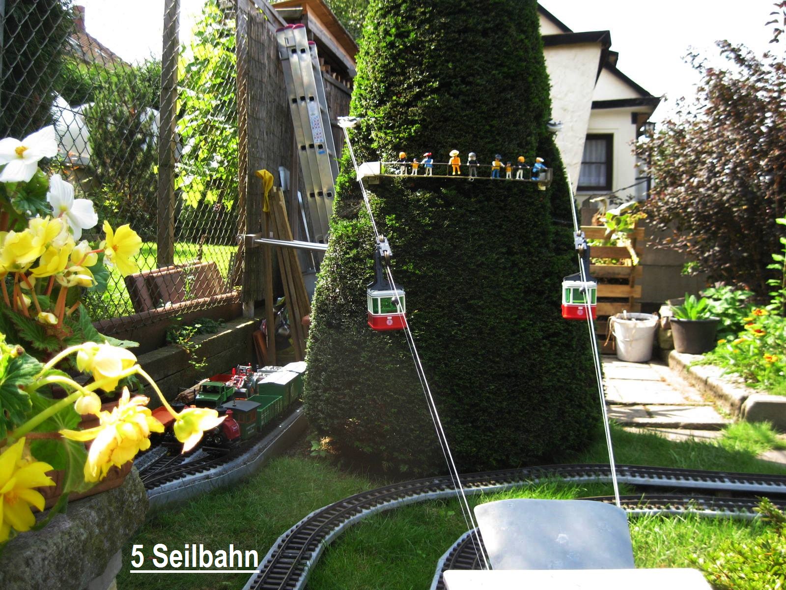 große Spur G Modellbahnanlage 5x4 m LGB Gartenbahn Anlage Loks Waggons Schienen | eBay