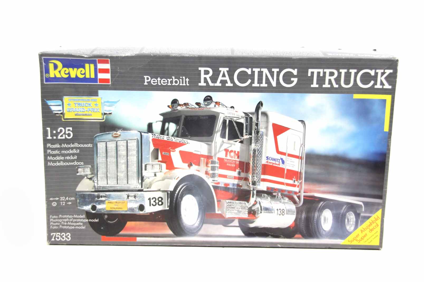 REVELL 7533 Peterbilt Racing Truck 1:25 Modellbausatz Zugmaschine LKW ...